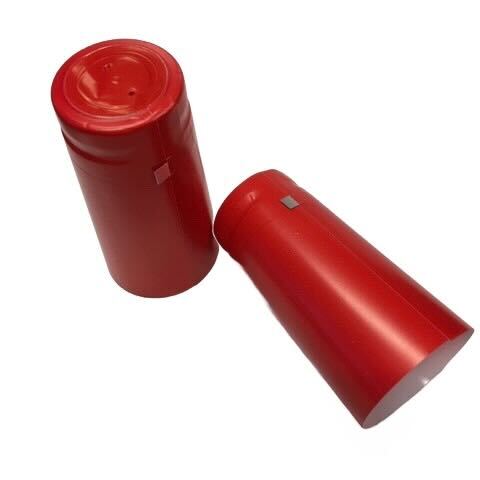 Limited Stock - Red Preformed Shrink Caps | 30x72mm - Carton of 3,000 ...